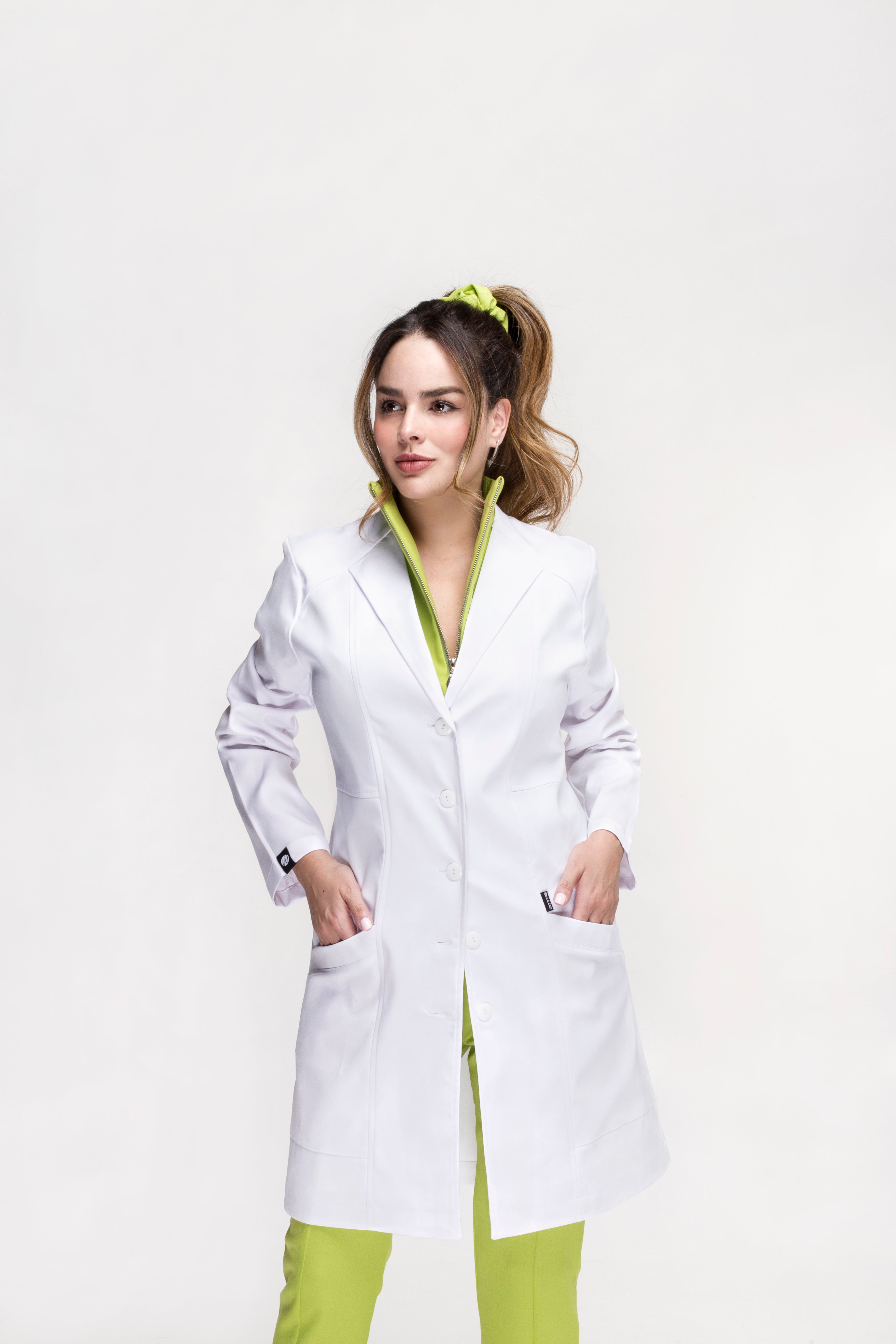 Black Medical Coat – Sleek, Professional, and Durable. – WORK AND CHILL ...